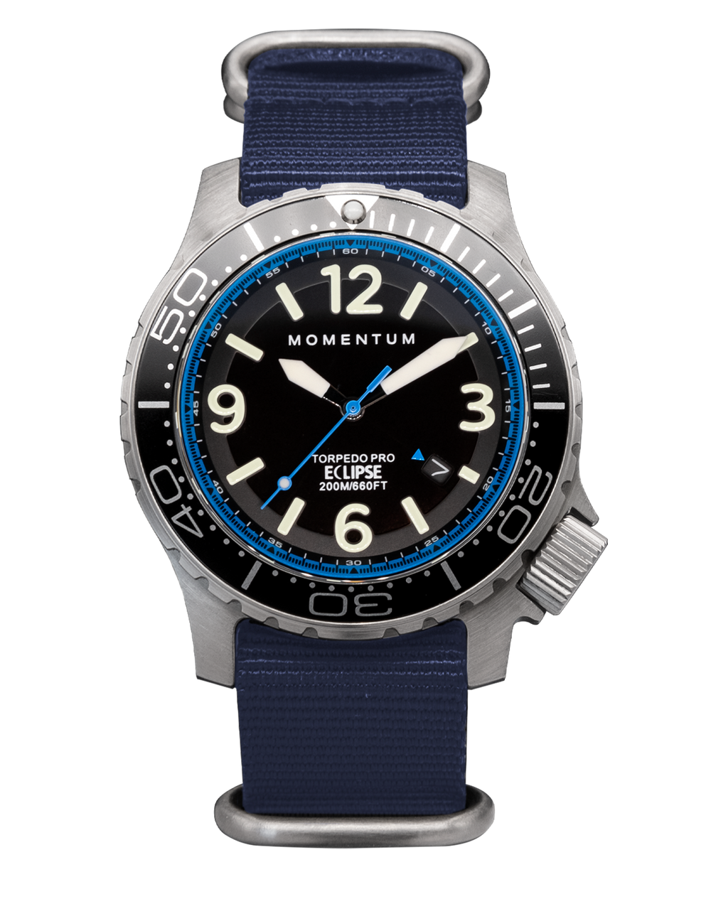 Torpedo Blast Eclipse [44mm] | Solar Dive Watch | Momentum