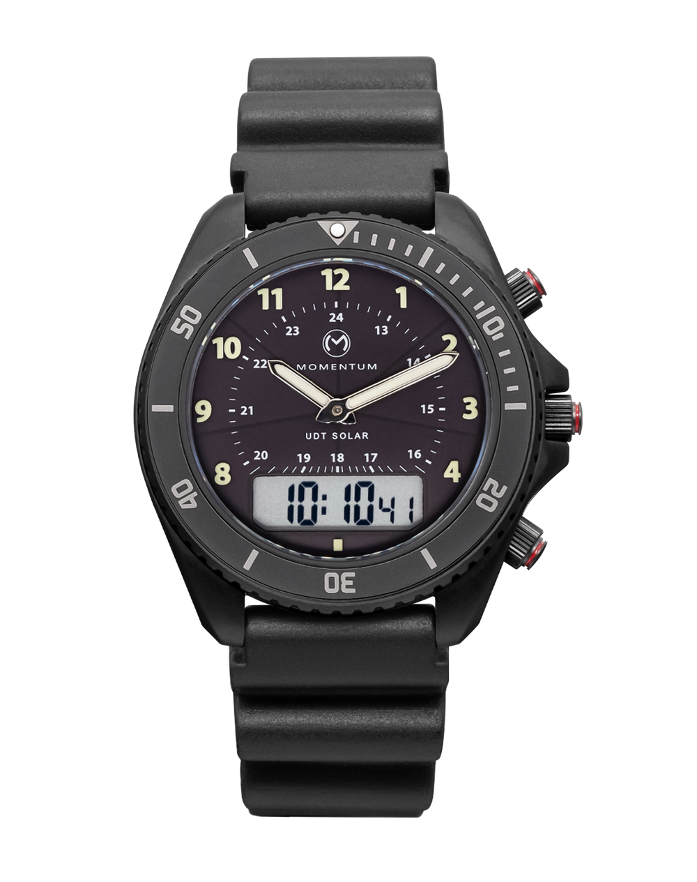 UDT 42mm Black-Ion Arabic Numeral