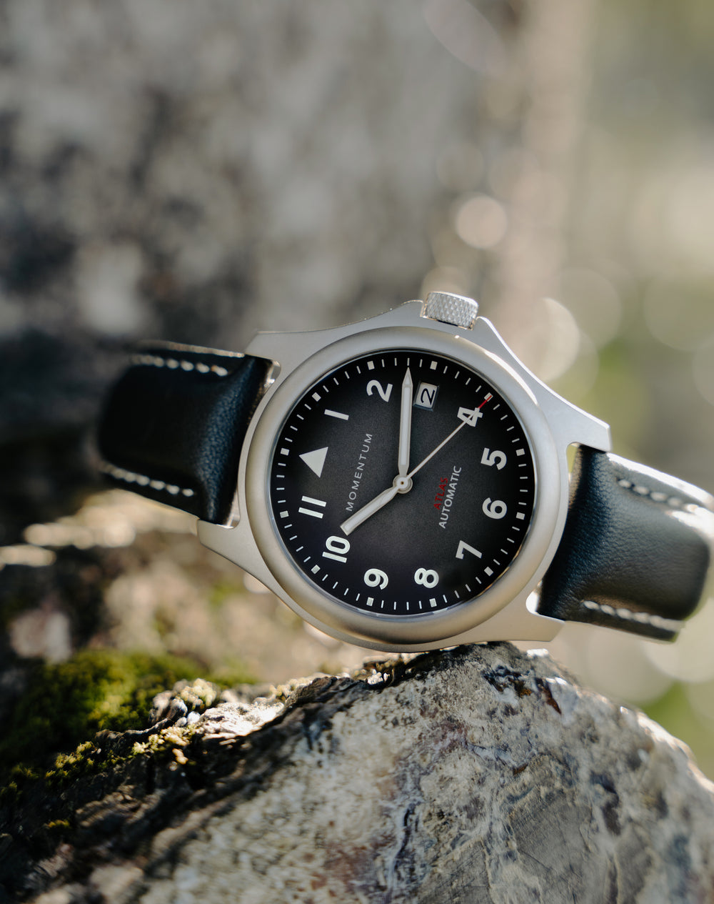 Atlas Automatic [38mm] | Titanium Field Watch | Momentum